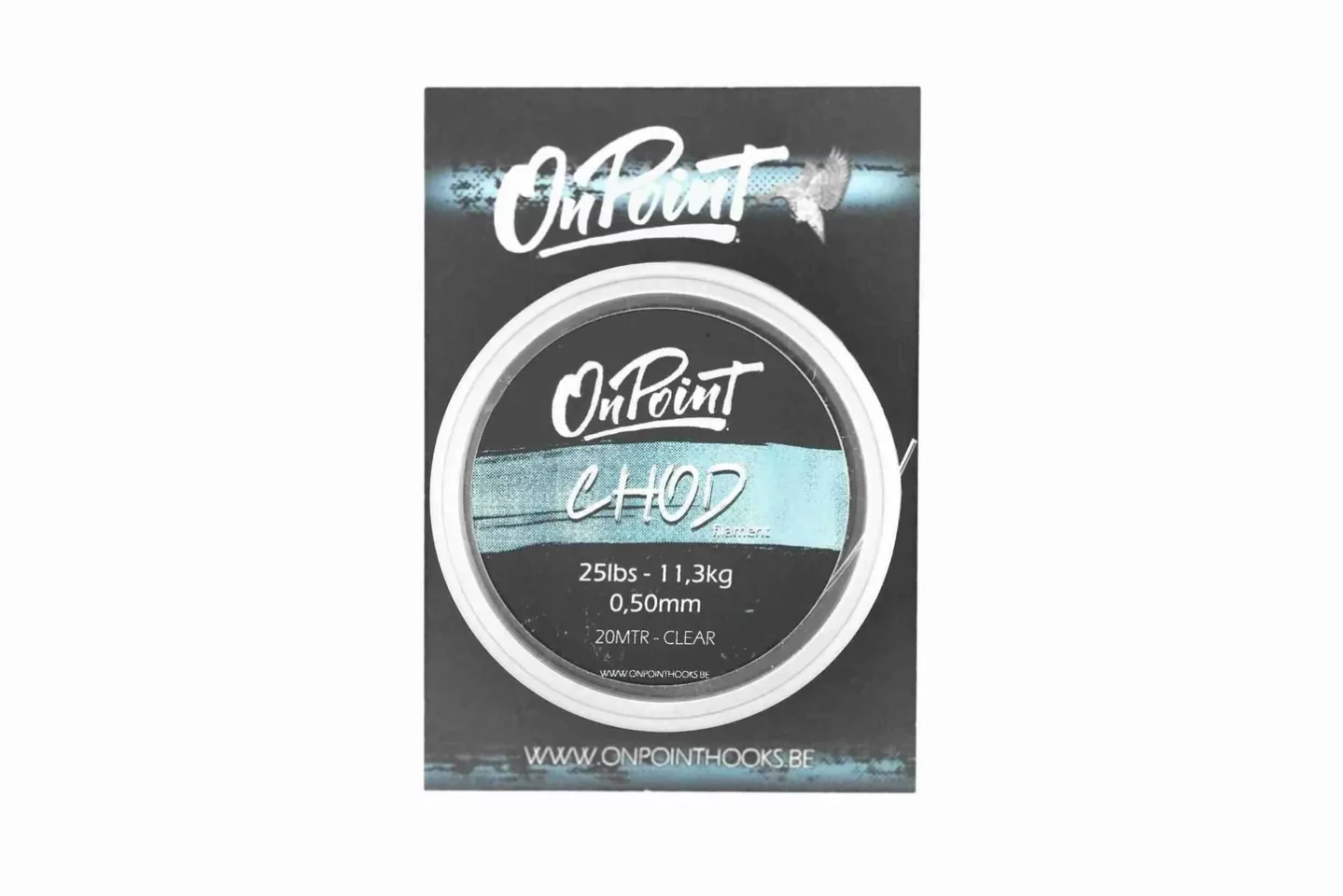 Fir Fluorocarbon On Point Chod, 25lb, 0.50mm, 20m